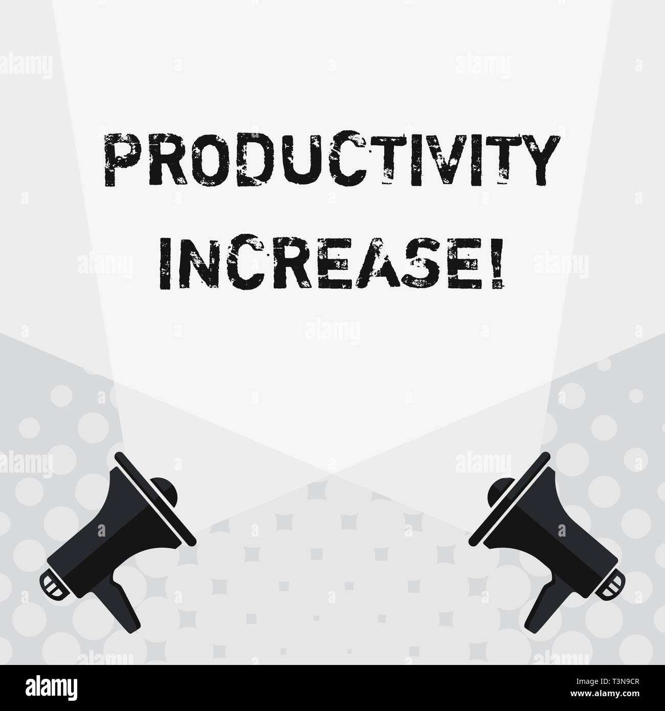 Text sign showing Productivity Increase. Business photo text Labor ...