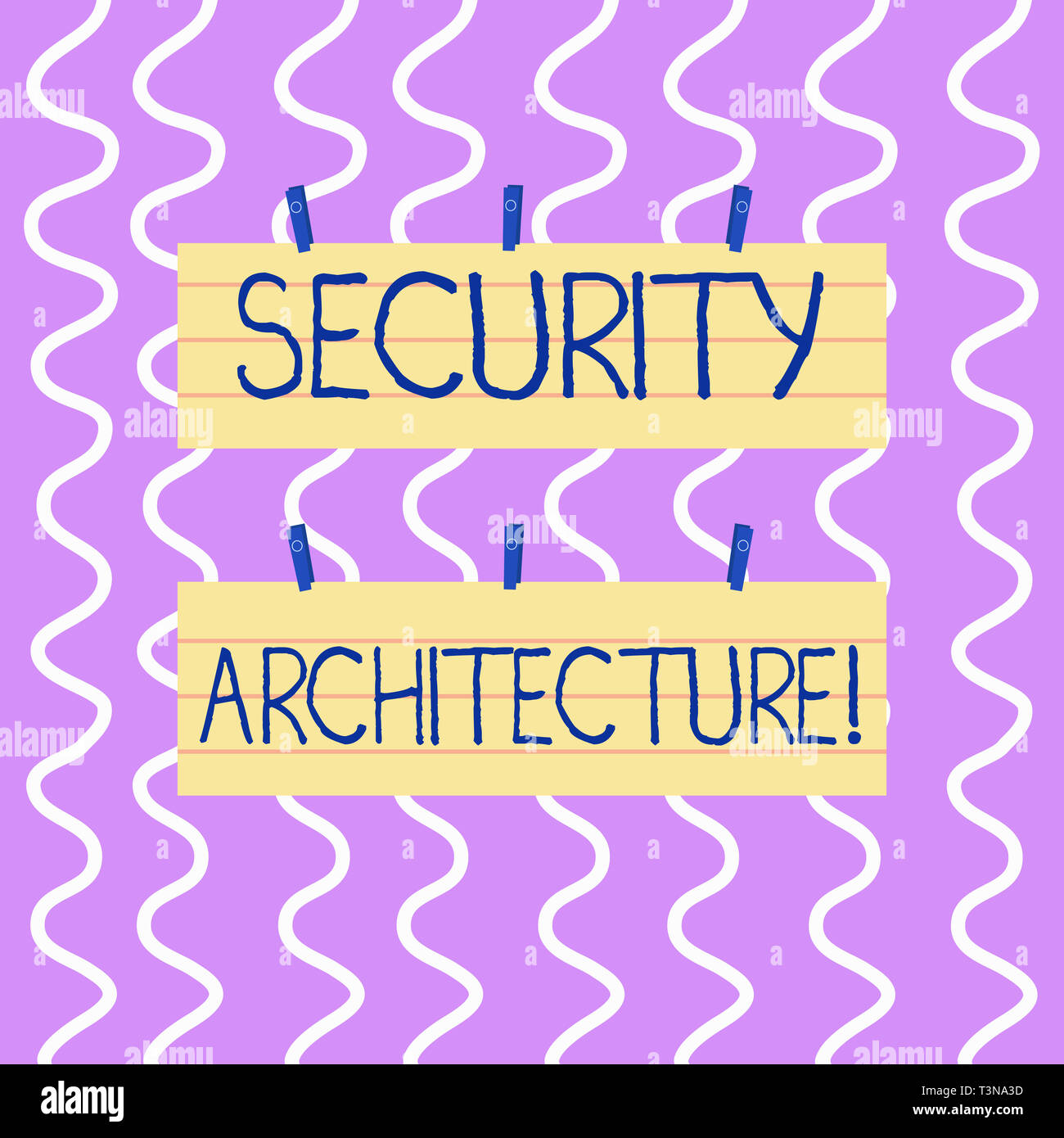 Conceptual Hand Writing Showing Security Architecture Concept Meaning Focus On Information