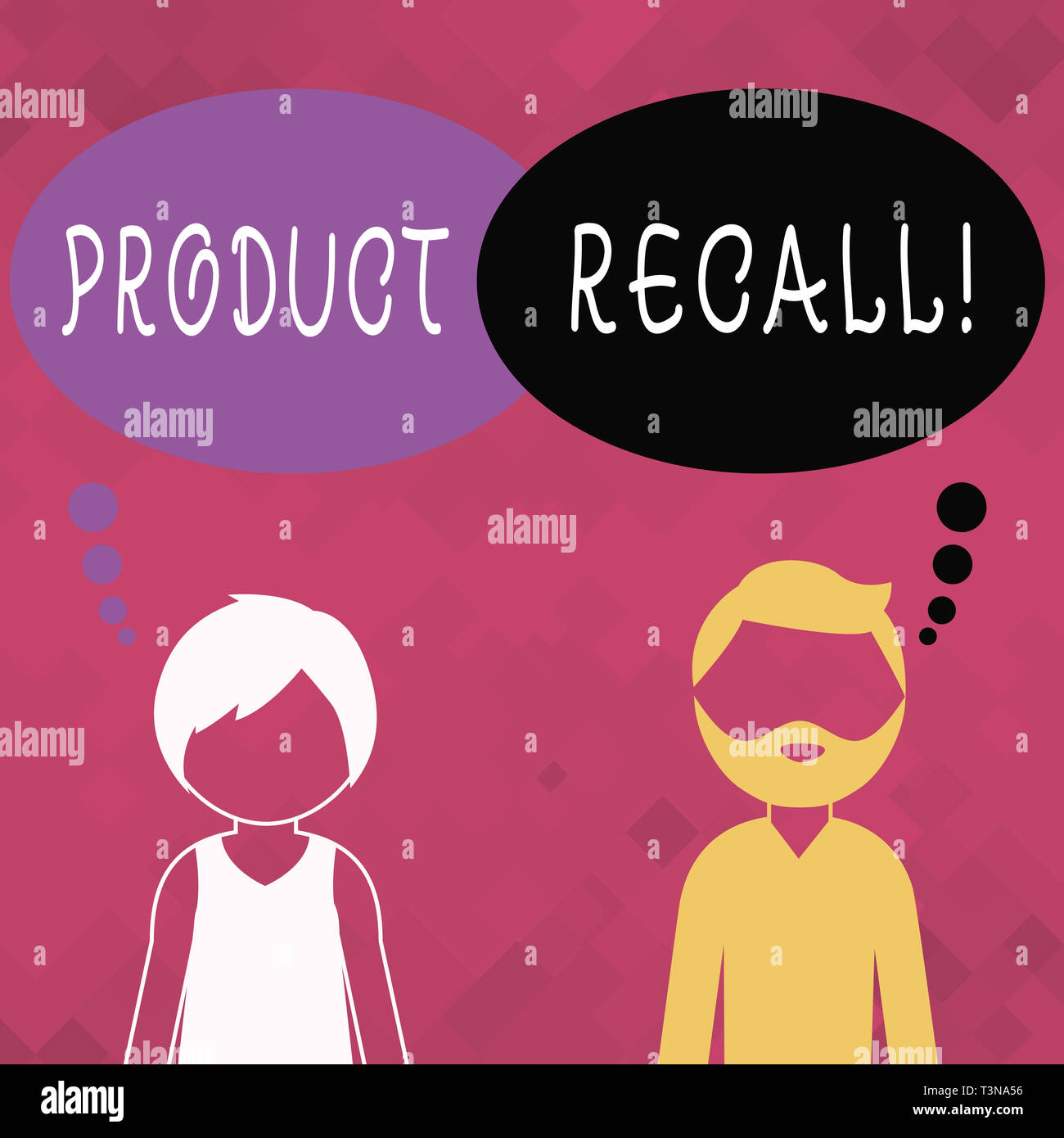 Word writing text Product Recall. Business photo showcasing request ...