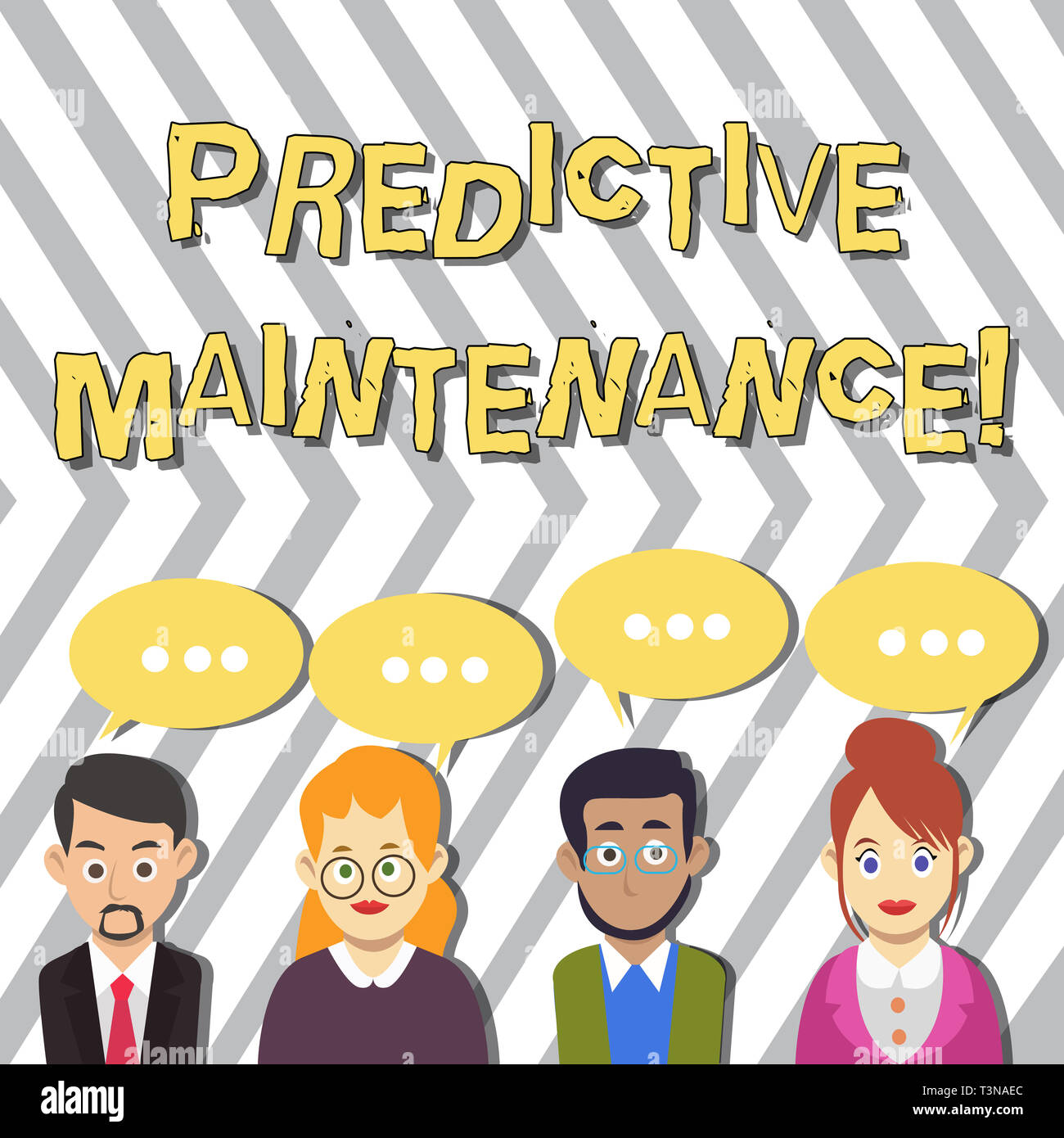 Conceptual hand writing showing Predictive Maintenance. Concept meaning ...