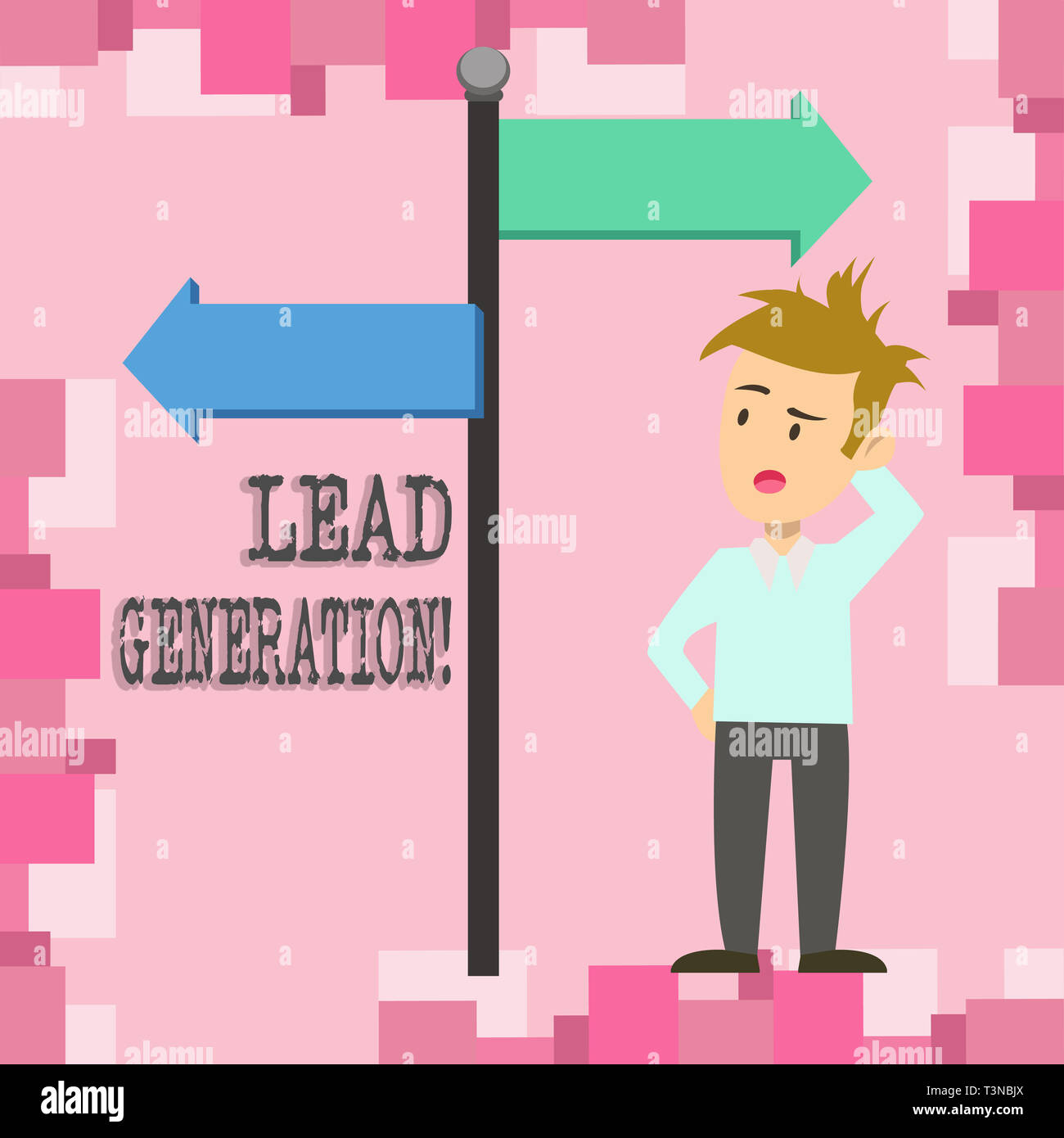 Conceptual hand writing showing Lead Generation. Concept meaning ...