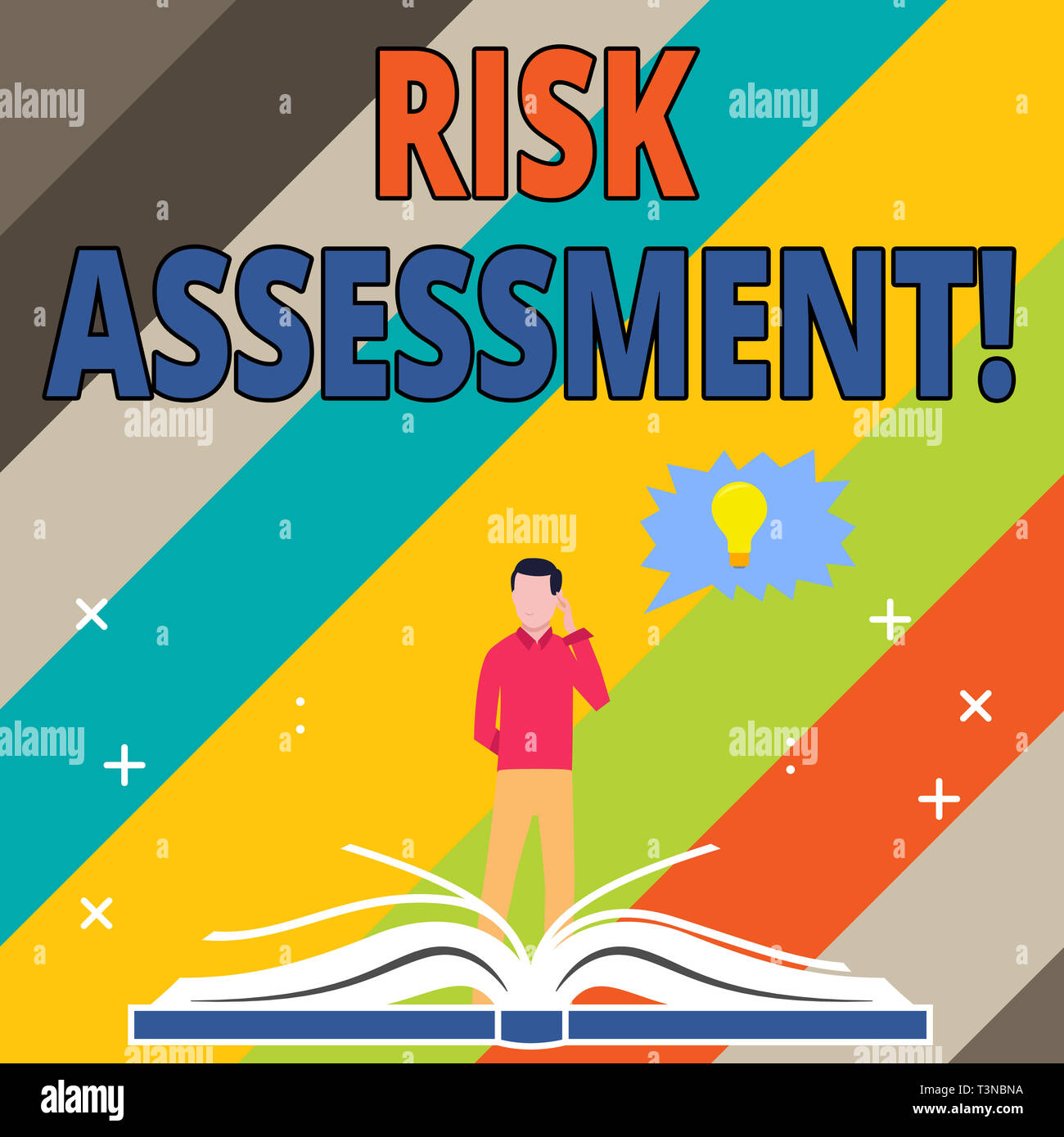 Word writing text Risk Assessment. Business photo showcasing evaluating ...