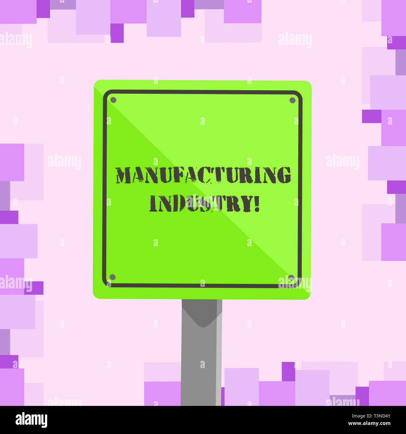 Conceptual hand writing showing Manufacturing Industry. Concept meaning ...
