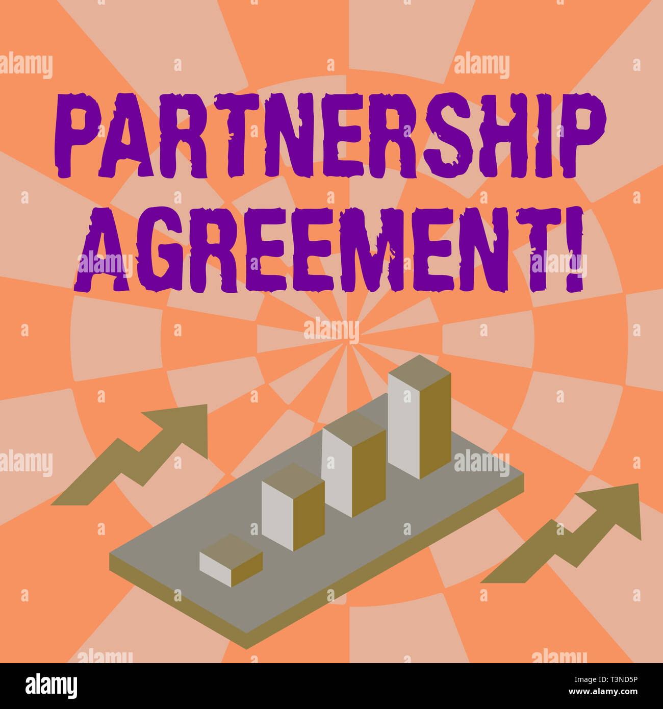 Word writing text Partnership Agreement. Business photo showcasing ...