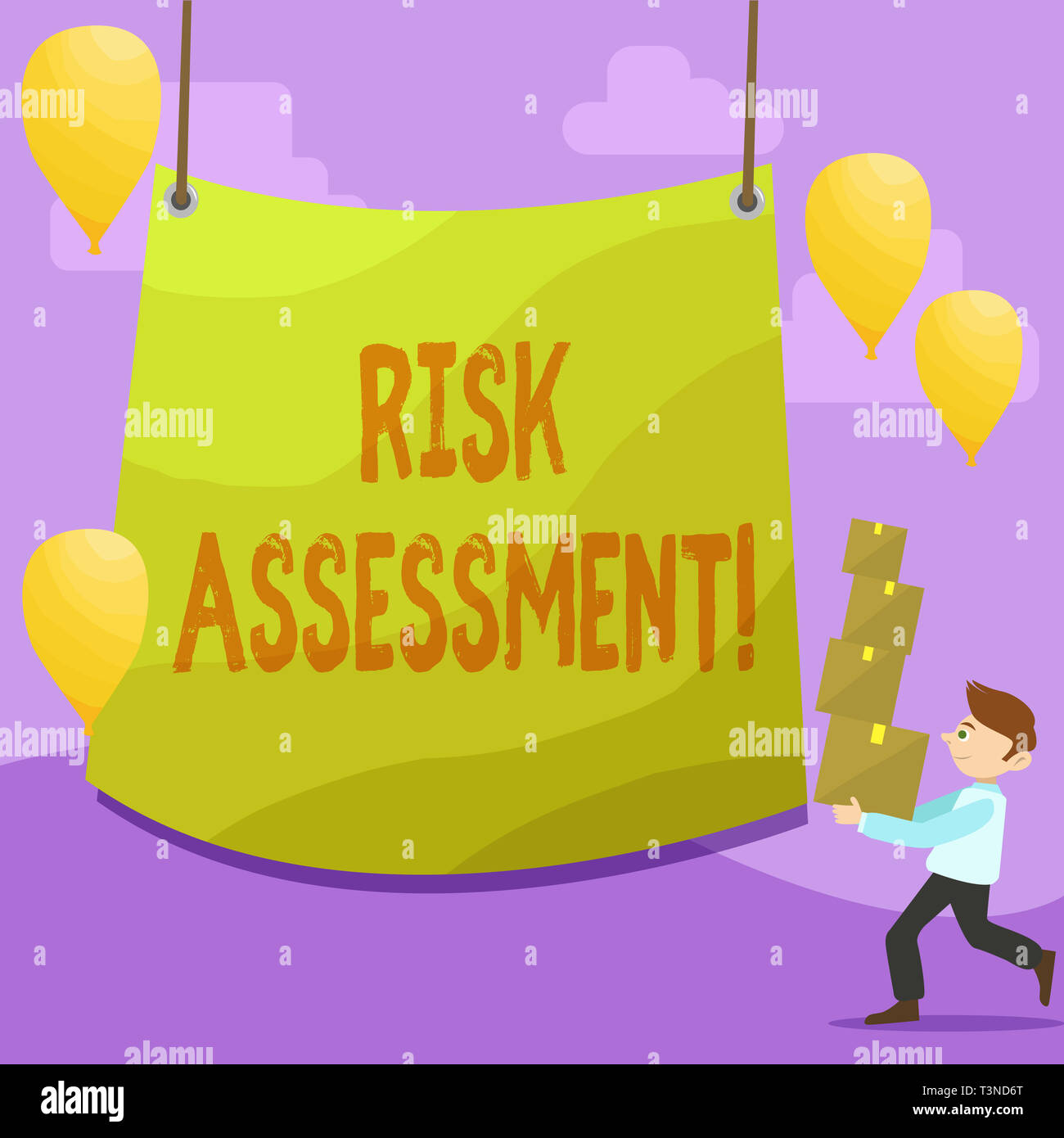 Handwriting text writing Risk Assessment. Conceptual photo evaluating ...