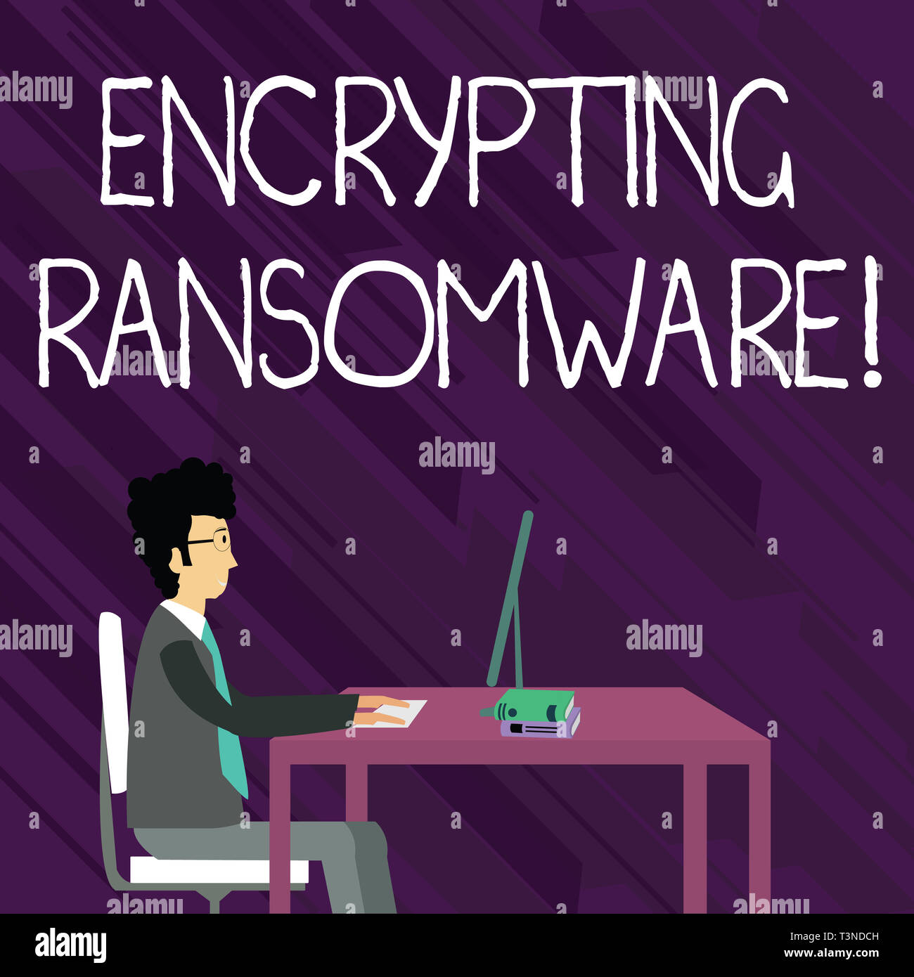 Text sign showing Encrypting Ransomware. Business photo showcasing ...