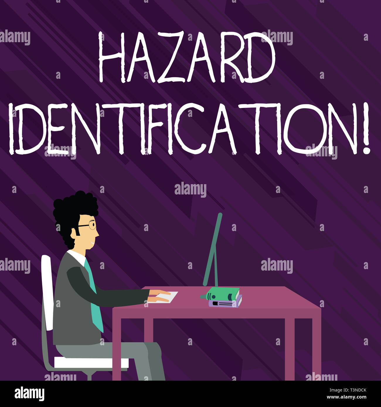 Text sign showing Hazard Identification. Business photo showcasing ...