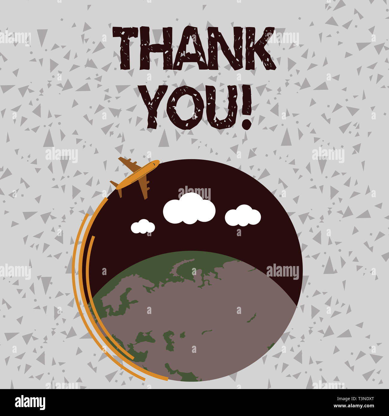 Word writing text Thank You. Business photo showcasing polite ...