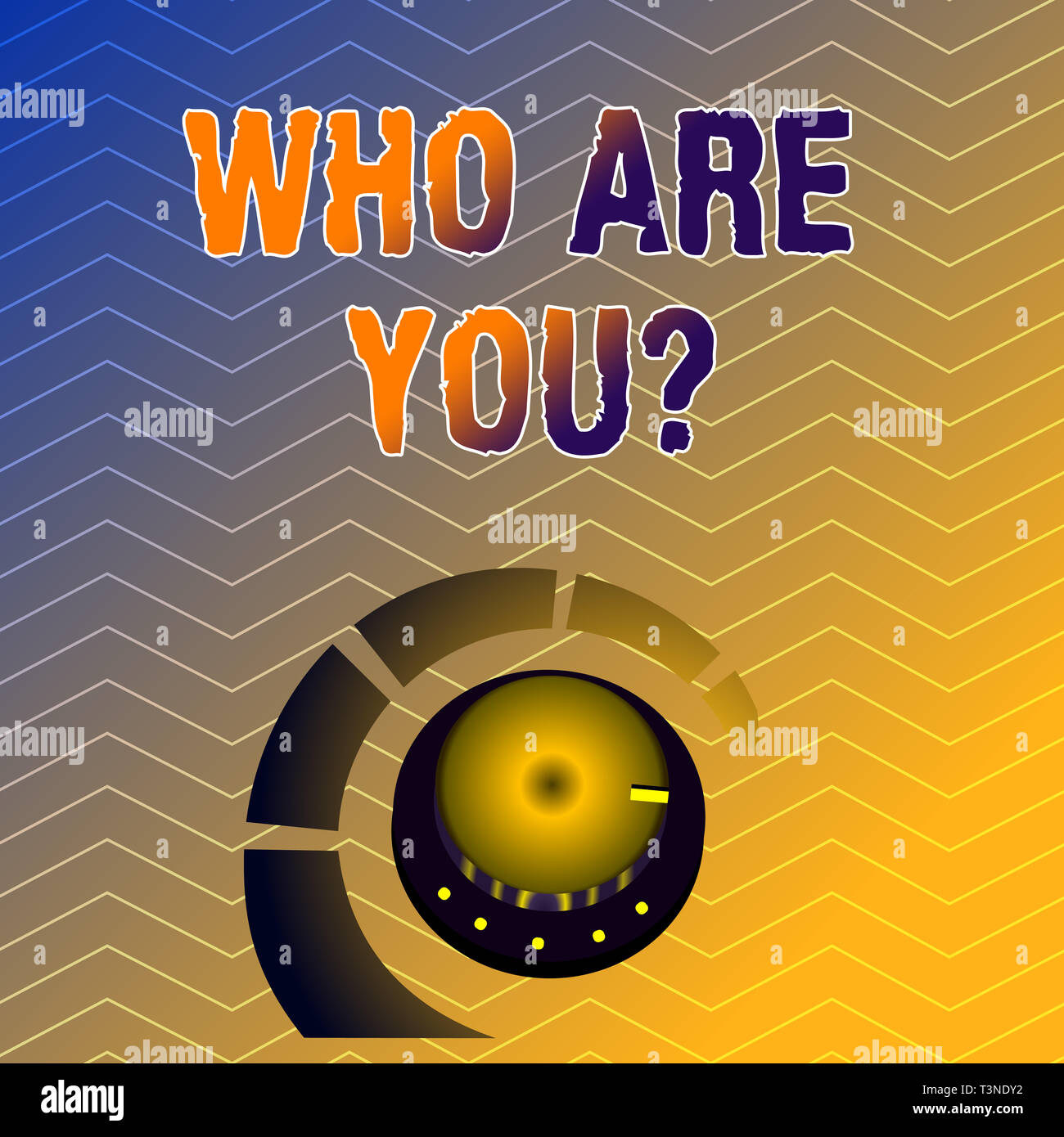 Writing note showing Who Are You question. Business concept for asking ...