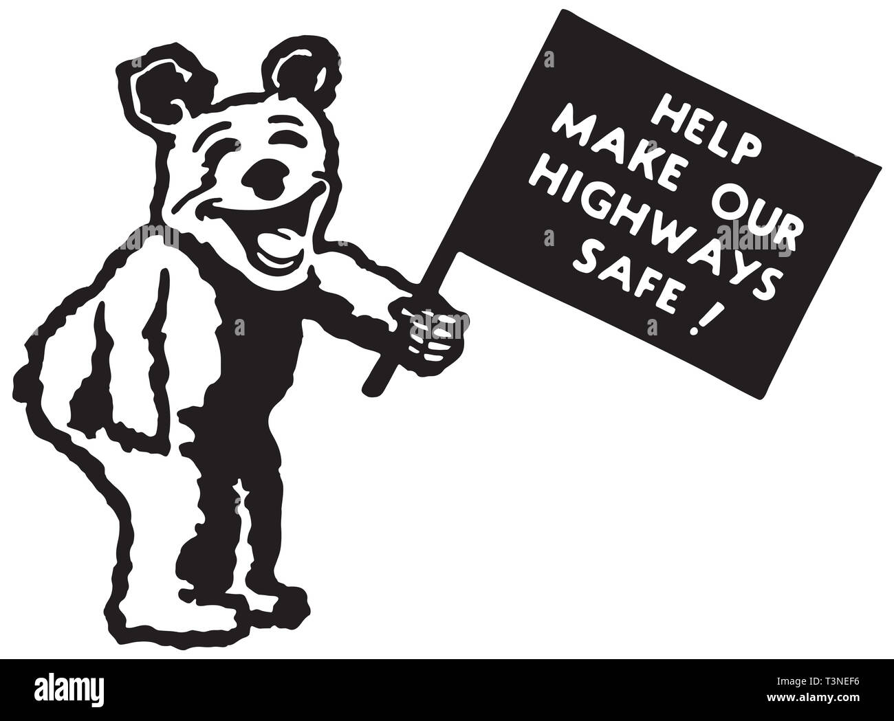 Bear drawings Cut Out Stock Images & Pictures - Alamy