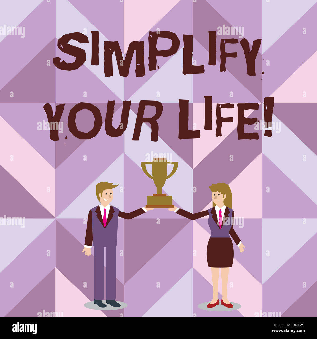 Handwriting text writing Simplify Your Life. Conceptual photo focused ...