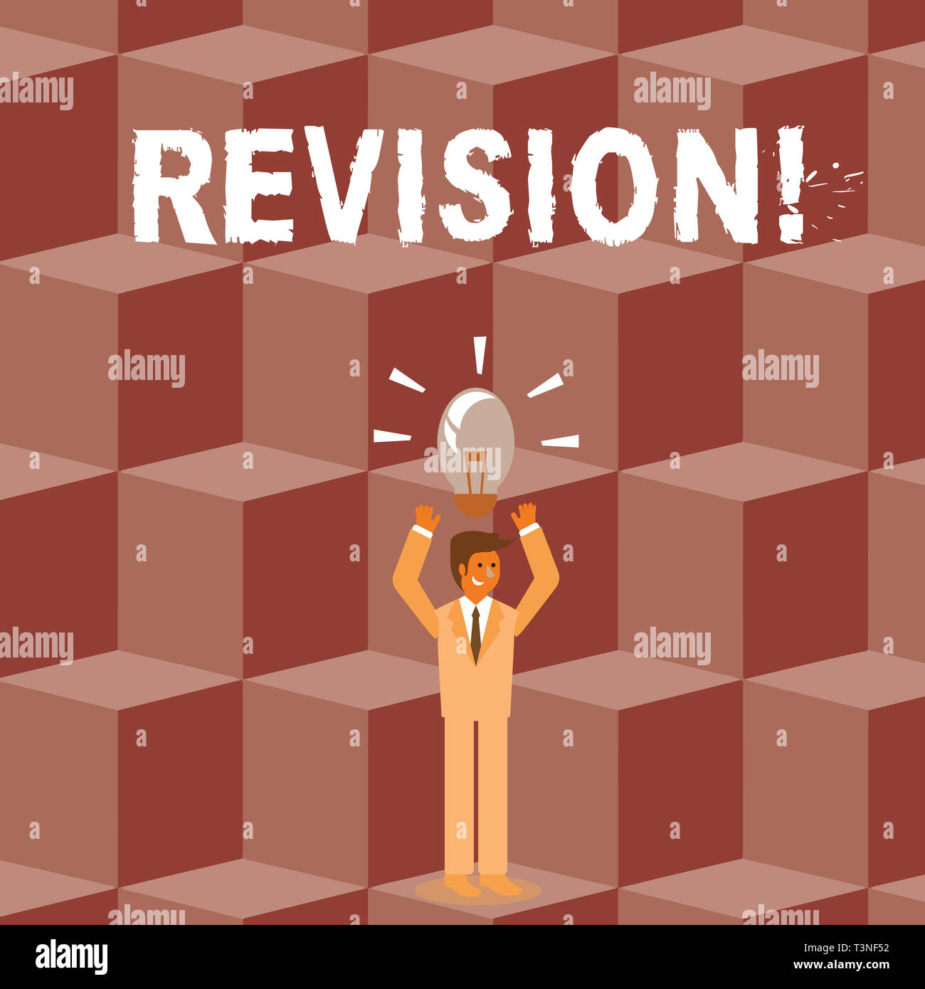 Conceptual hand writing showing Revision. Concept meaning action of ...