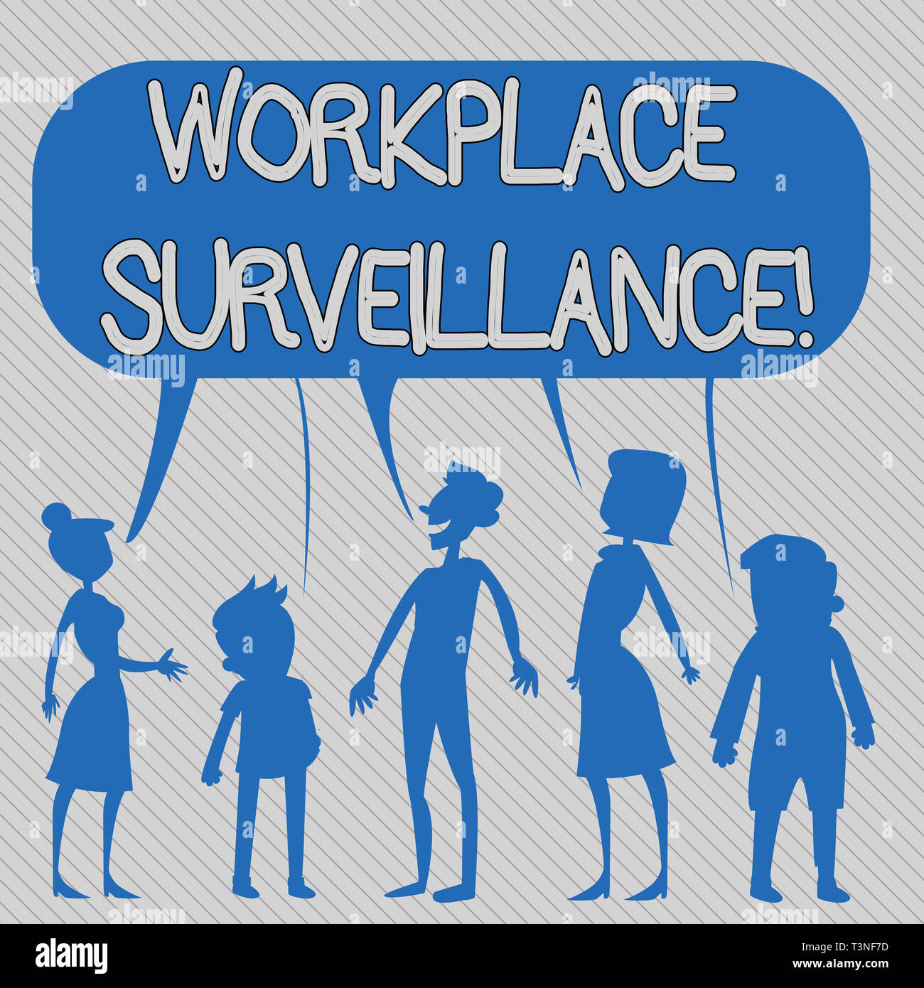 Text sign showing Workplace Surveillance. Business photo showcasing ...