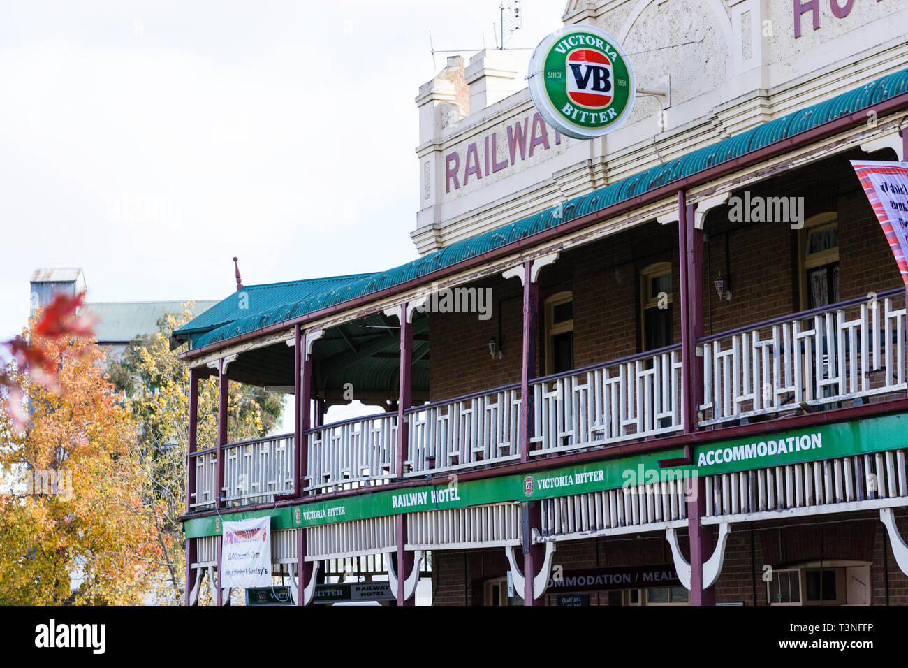 The historic goldrush the town of Grenfell in New South Wales is ...