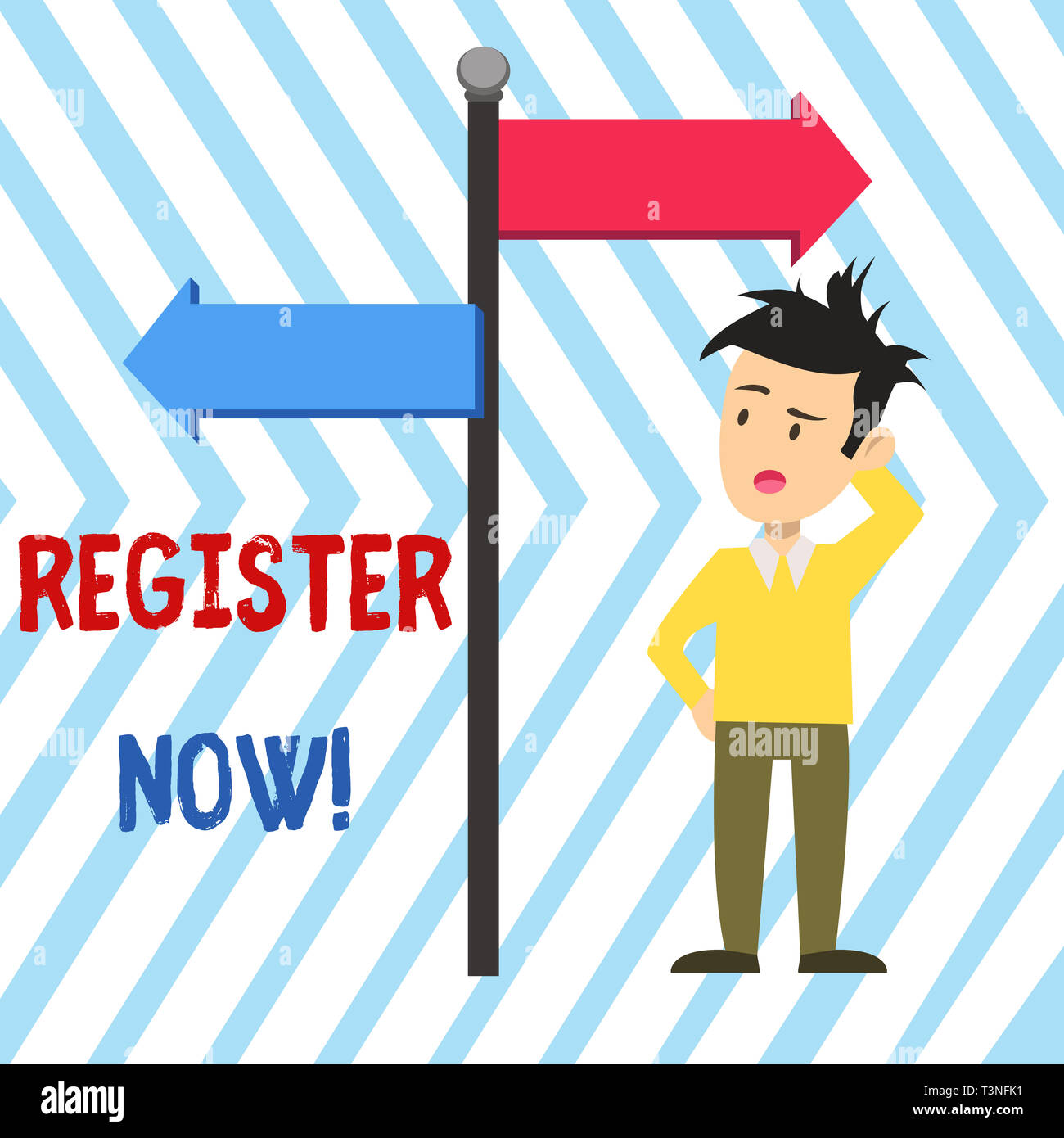 Word writing text Register Now. Business photo showcasing official list or record showing or ...