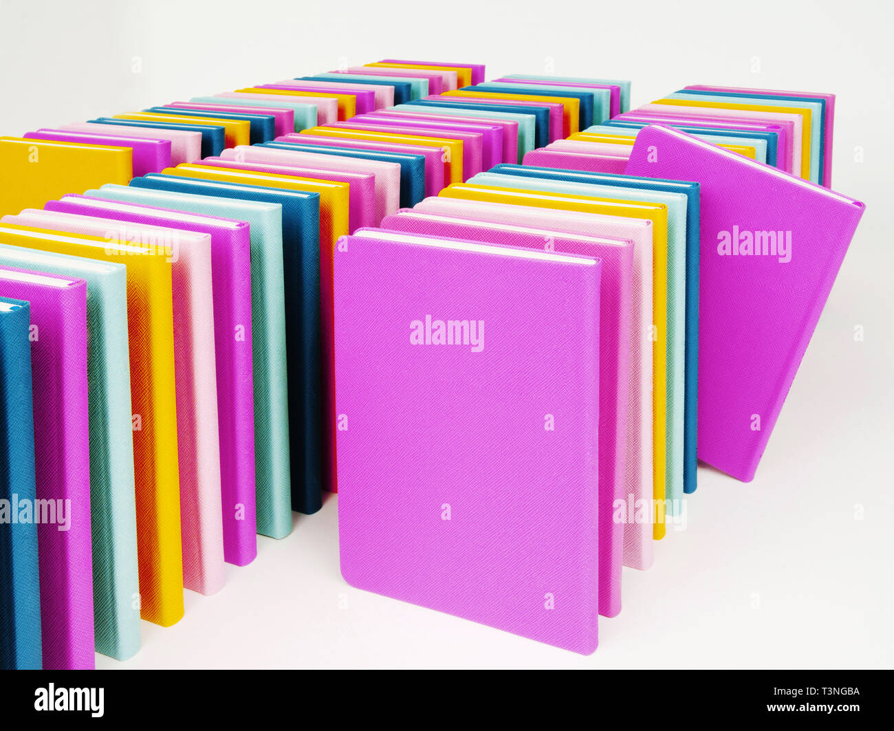 Colorful notebooks hi-res stock photography and images - Alamy