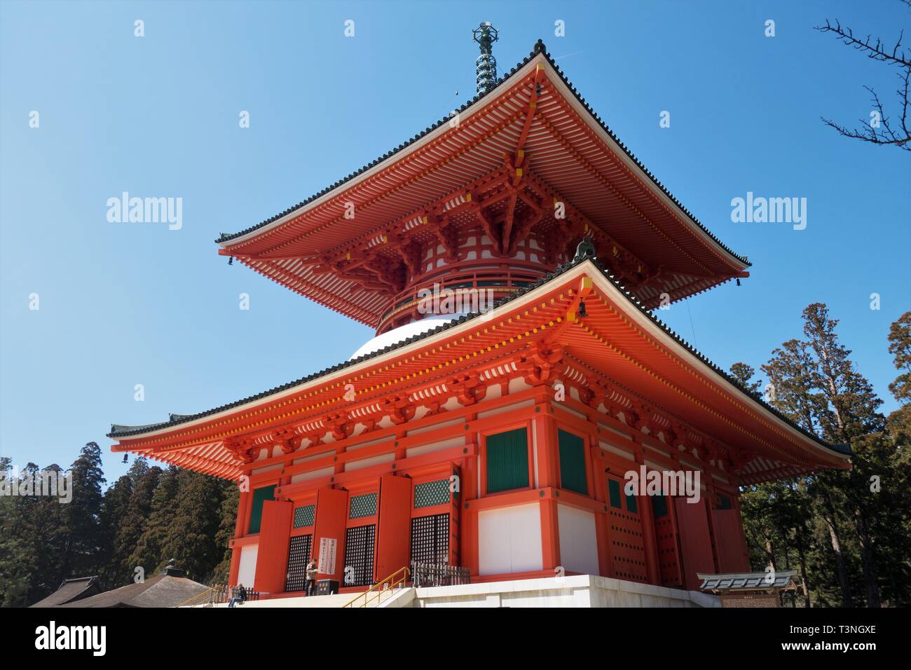 Danjo Garan temple in Koyasan, Japan Stock Photo - Alamy