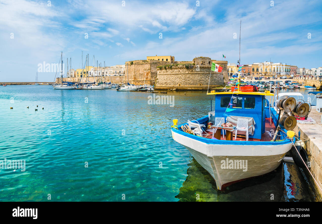 Gallipoli The Harbour And Castle High Resolution Stock Photography and ...