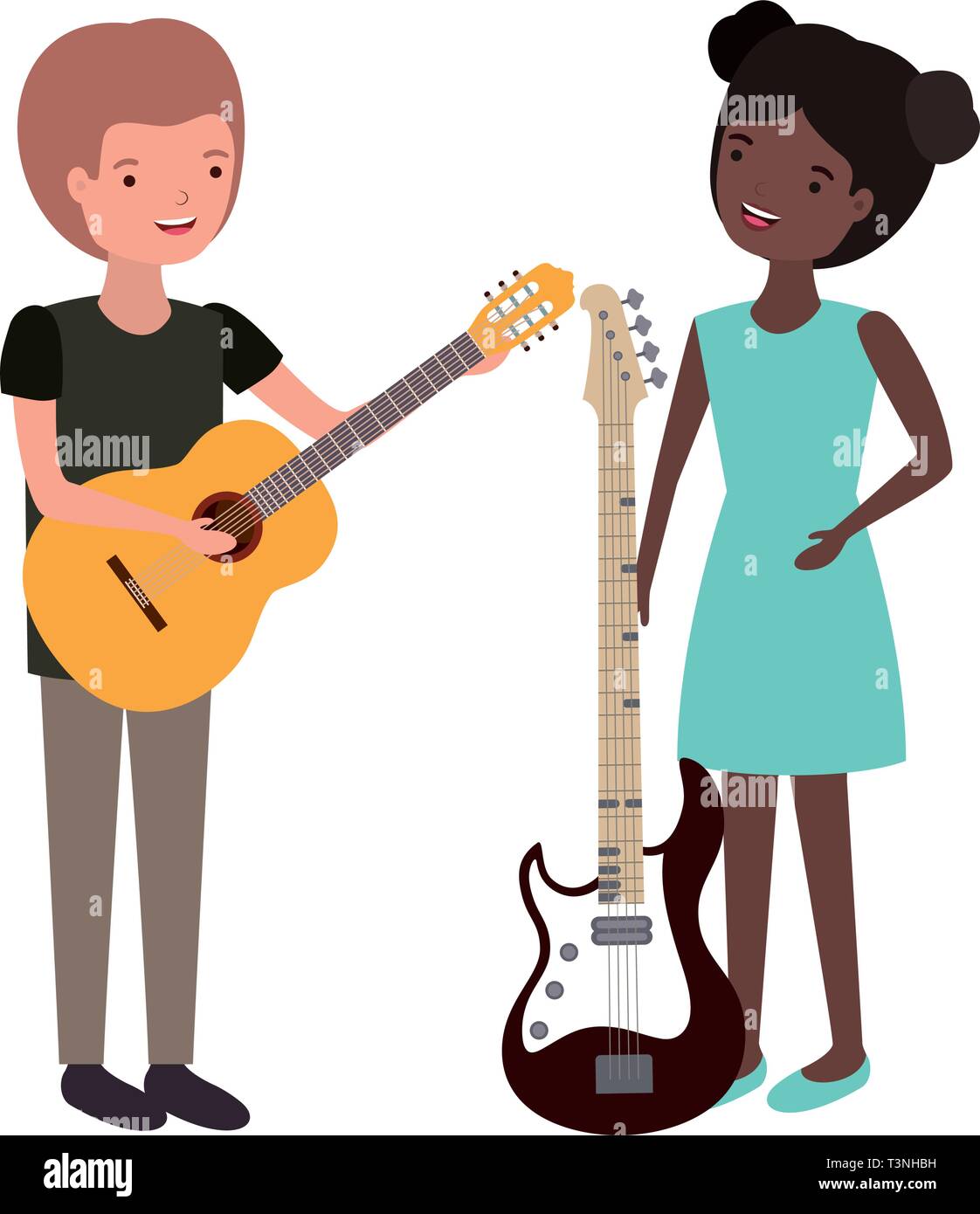 Avatar band Stock Vector Images - Alamy