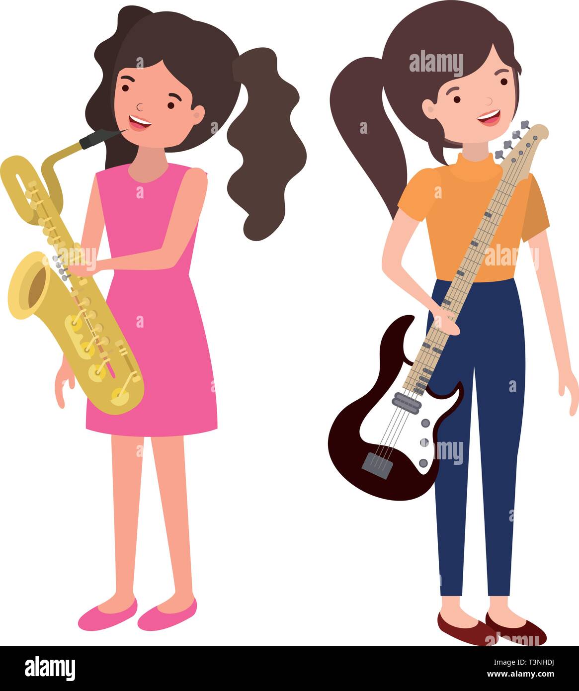 Ladies choir Stock Vector Images - Alamy