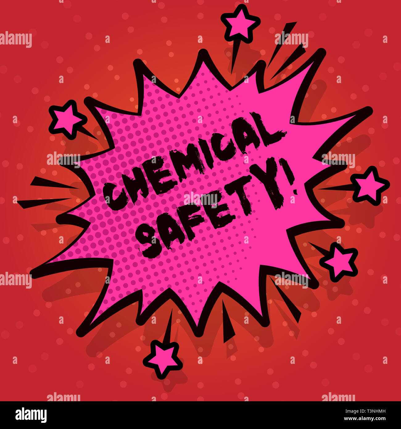 Writing note showing Chemical Safety. Business concept for practice ...