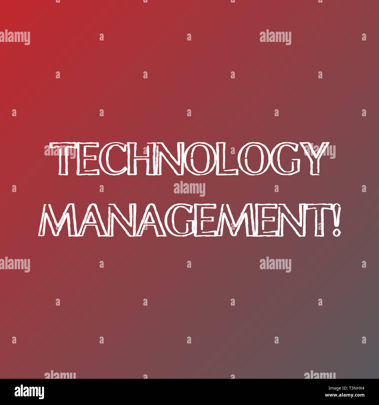 Conceptual hand writing showing Technology Management. Concept meaning ...