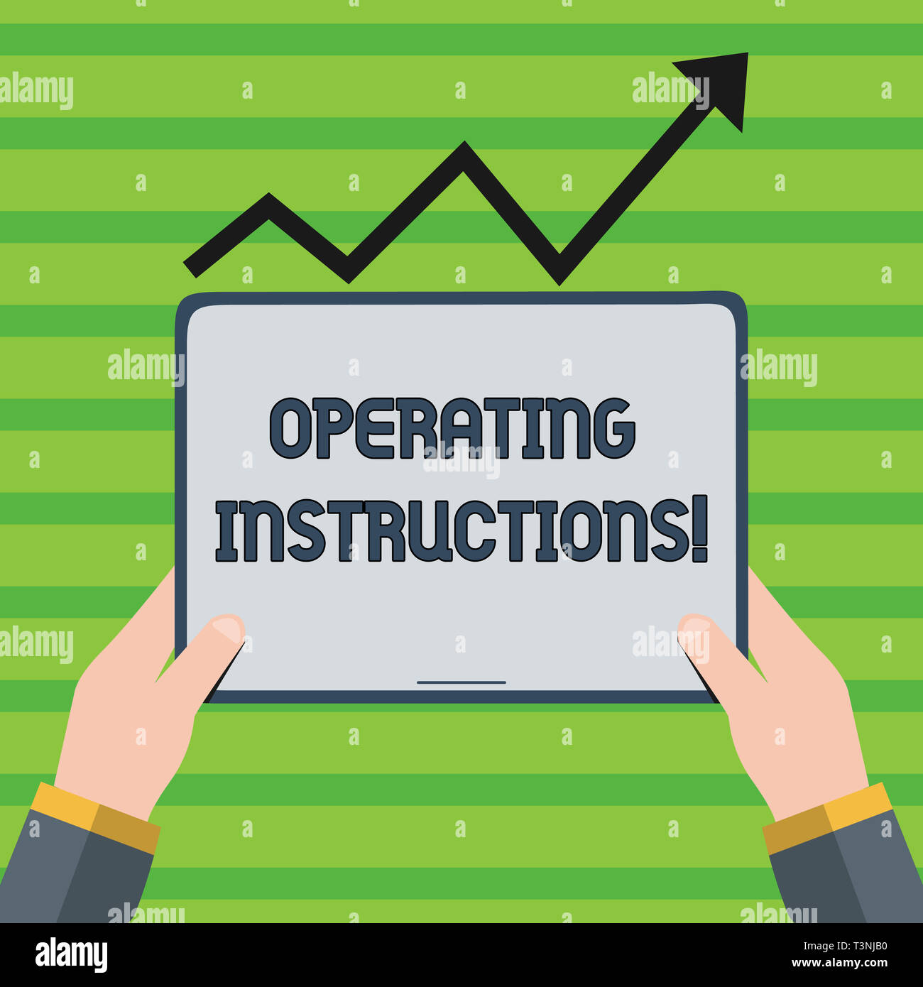 Word writing text Operating Instructions. Business photo showcasing ...