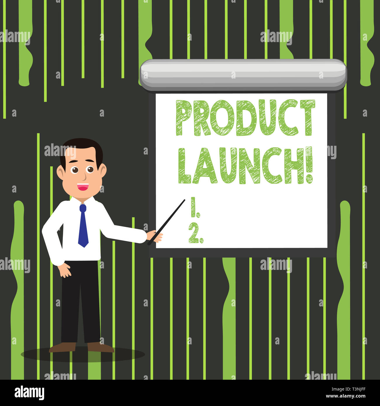 Stick man reporter hi-res stock photography and images - Alamy