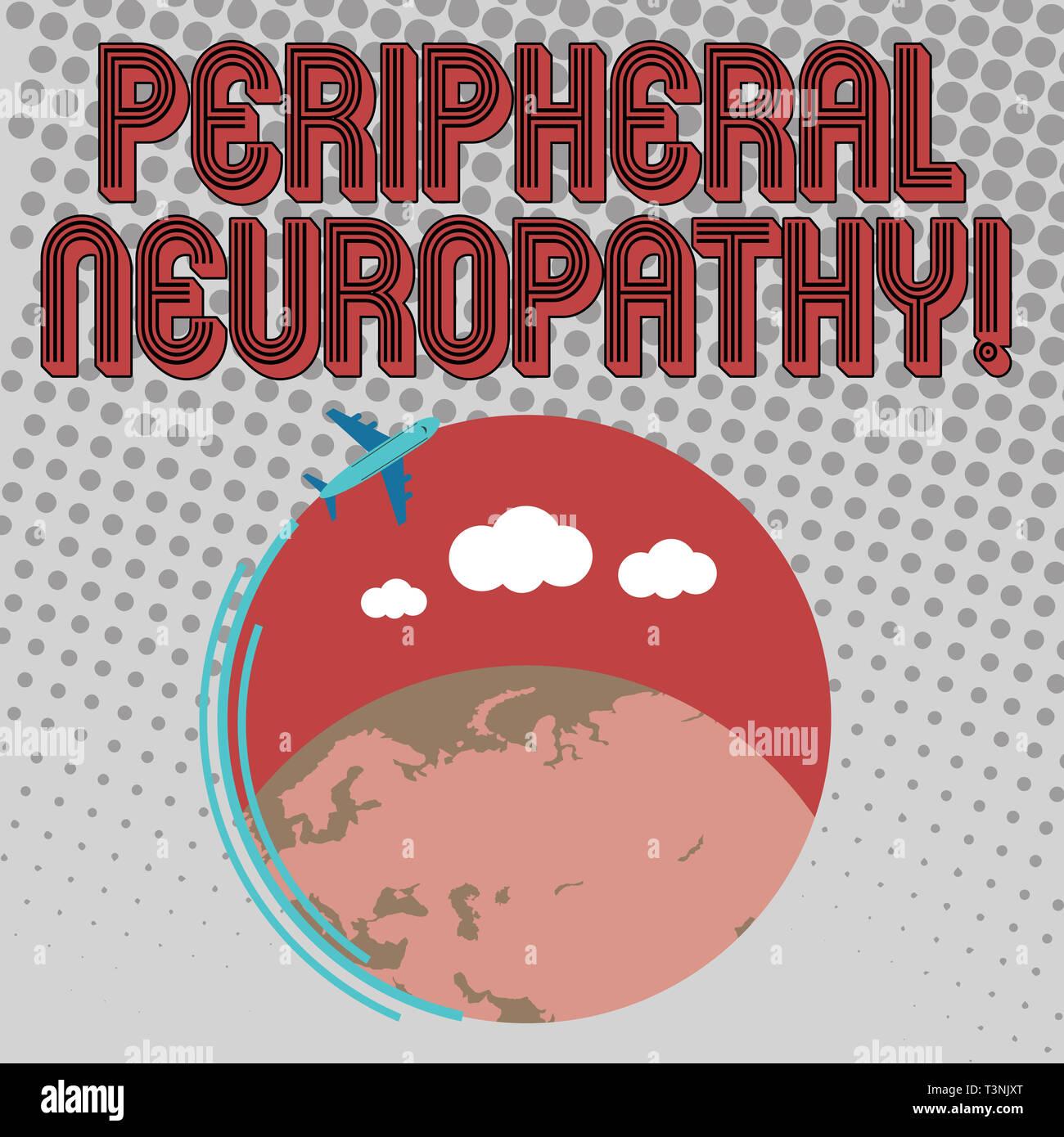 Handwriting text Peripheral Neuropathy. Conceptual photo condition or ...