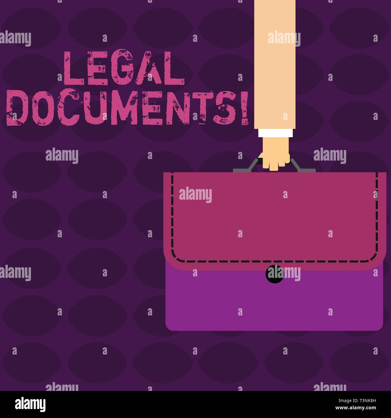 Handwriting text Legal Documents. Conceptual photo states some ...