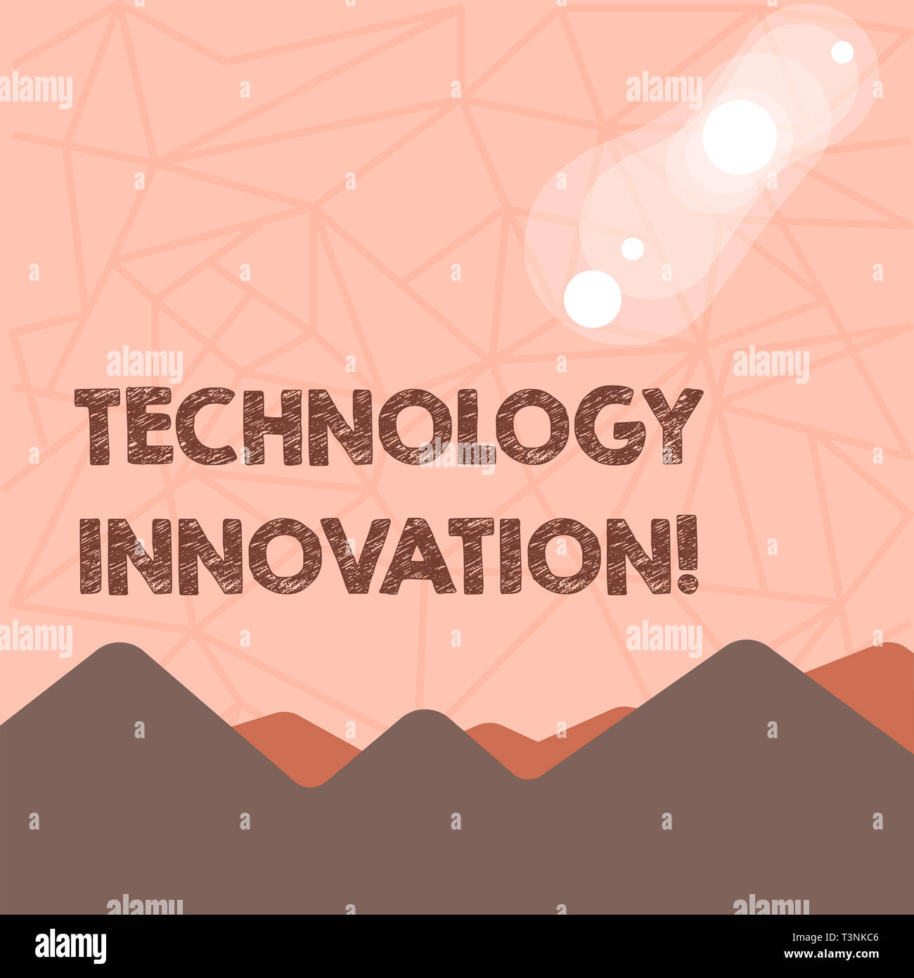 Writing note showing Technology Innovation. Business concept for ...