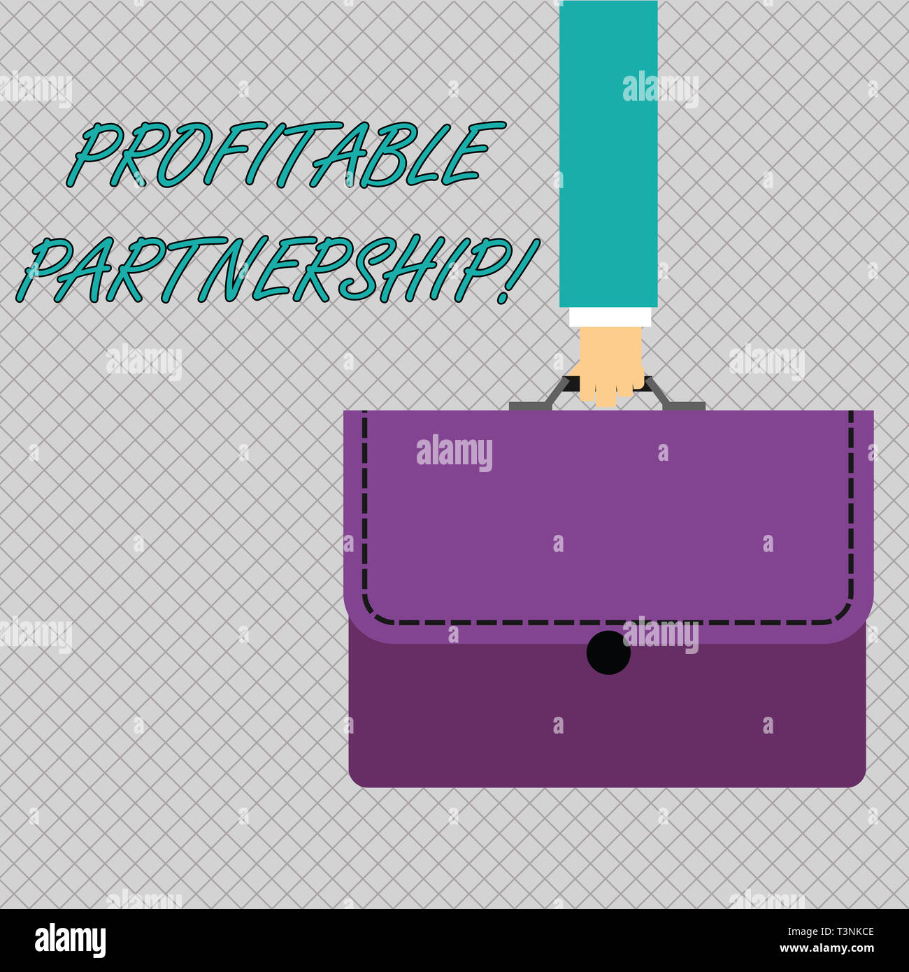Conceptual hand writing showing Profitable Partnership. Concept meaning ...