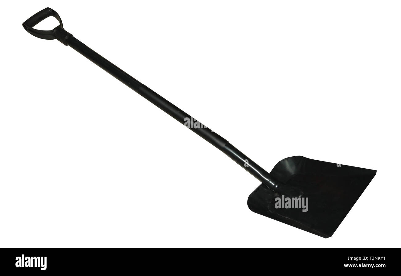Snow shovel illustration Cut Out Stock Images & Pictures - Alamy
