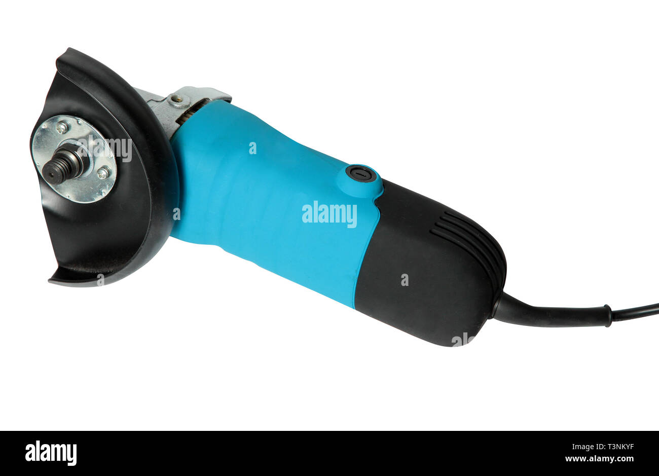 Angle Sander. Isolated on white background. Sander saw. Angle machine ...