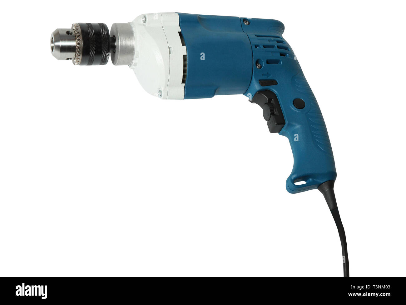 Screwdriver or drill machine isolated on white background. Electric ...