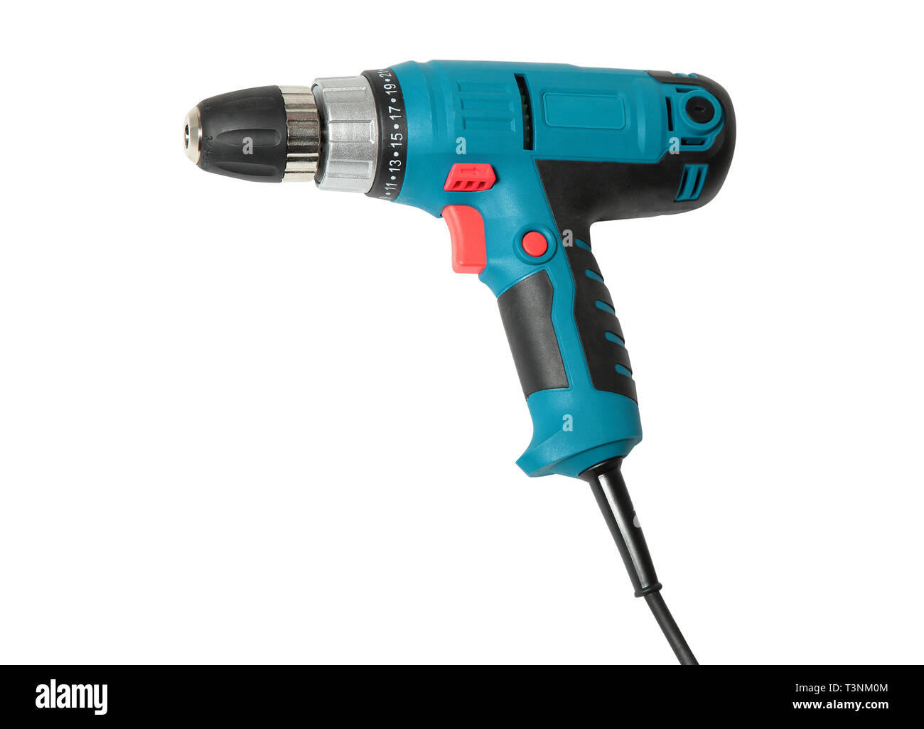 Screwdriver or drill machine isolated on white background. Electric ...