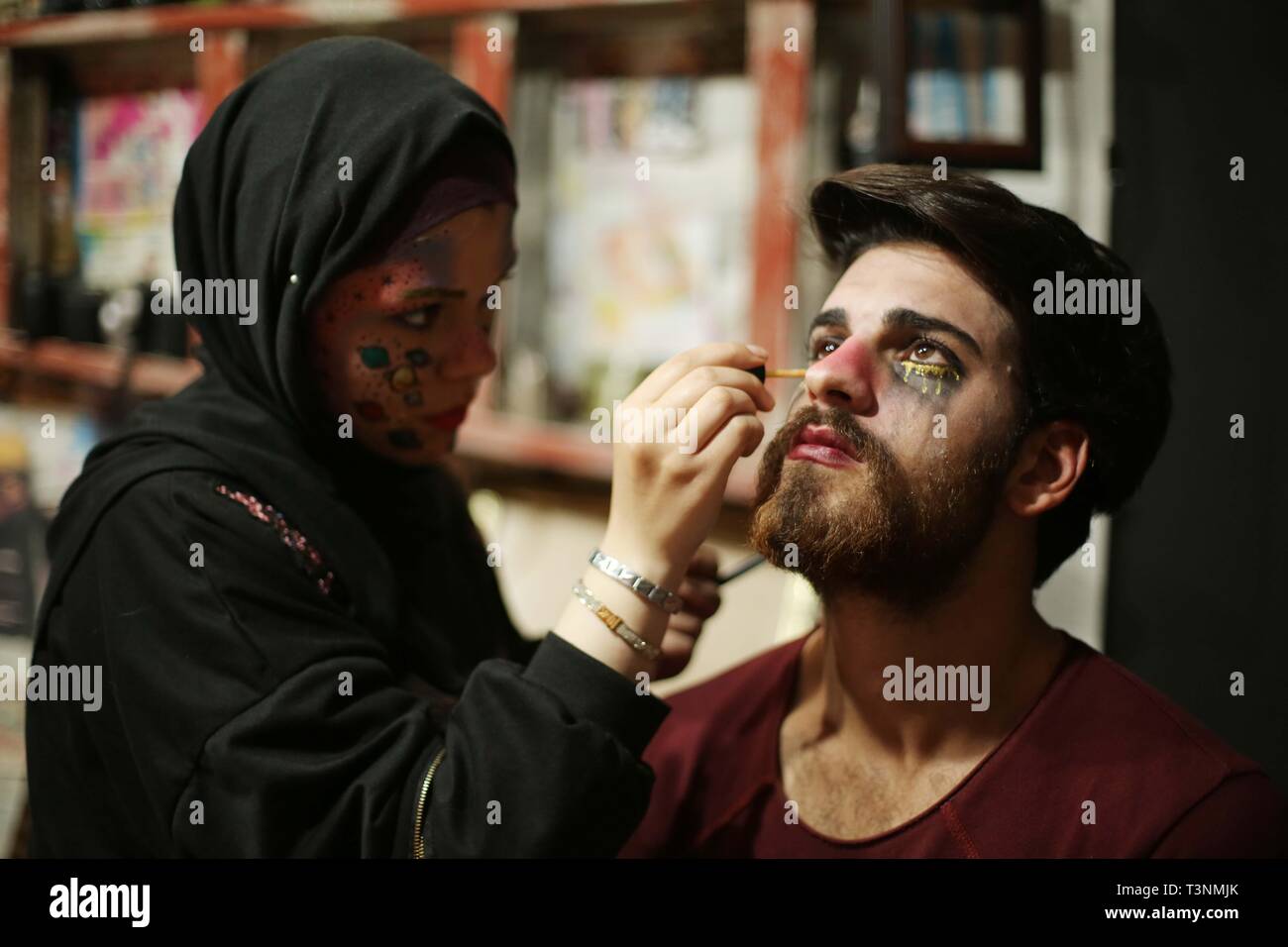 Gaza City, The Gaza Strip, Palestine. 10th Apr, 2019. Palestinian ...