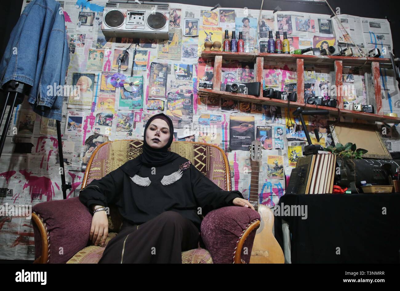 Gaza City, The Gaza Strip, Palestine. 10th Apr, 2019. Palestinian ...