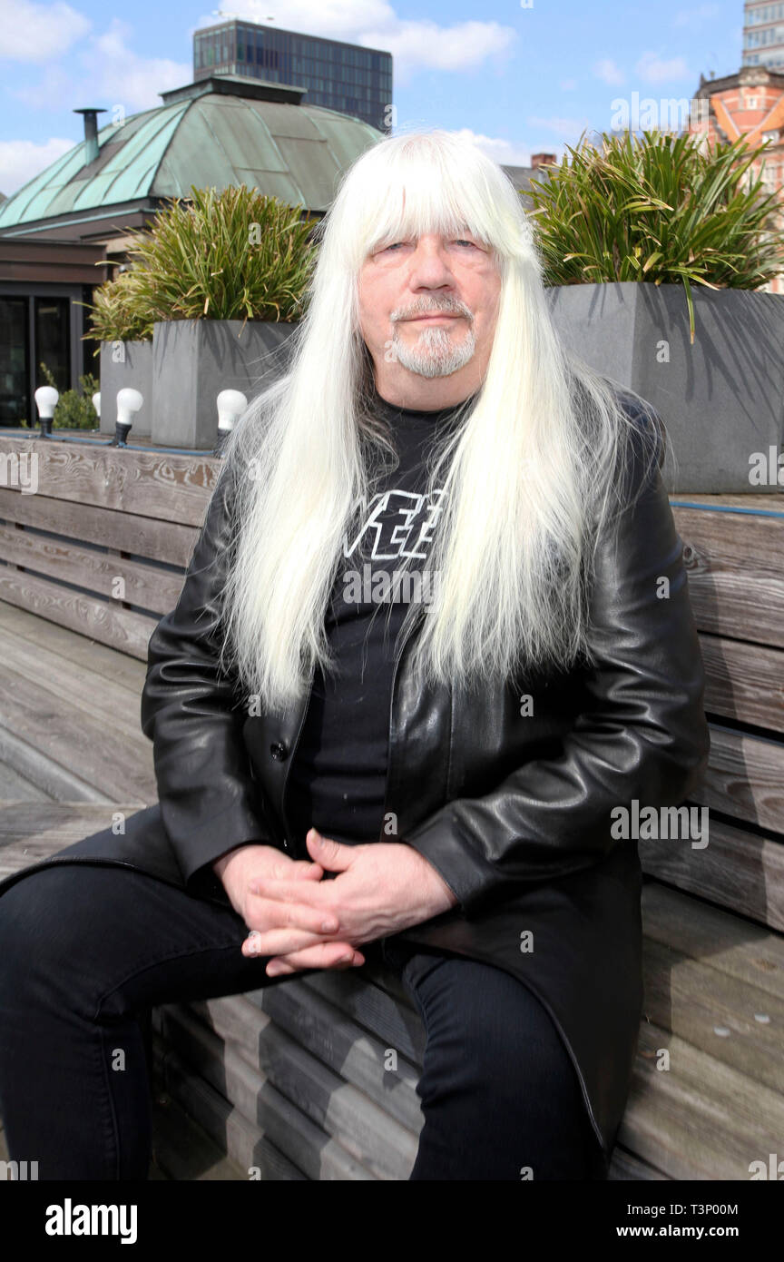Andy Scott of The Sweet at the media day in the Hardrock Cafe on April ...