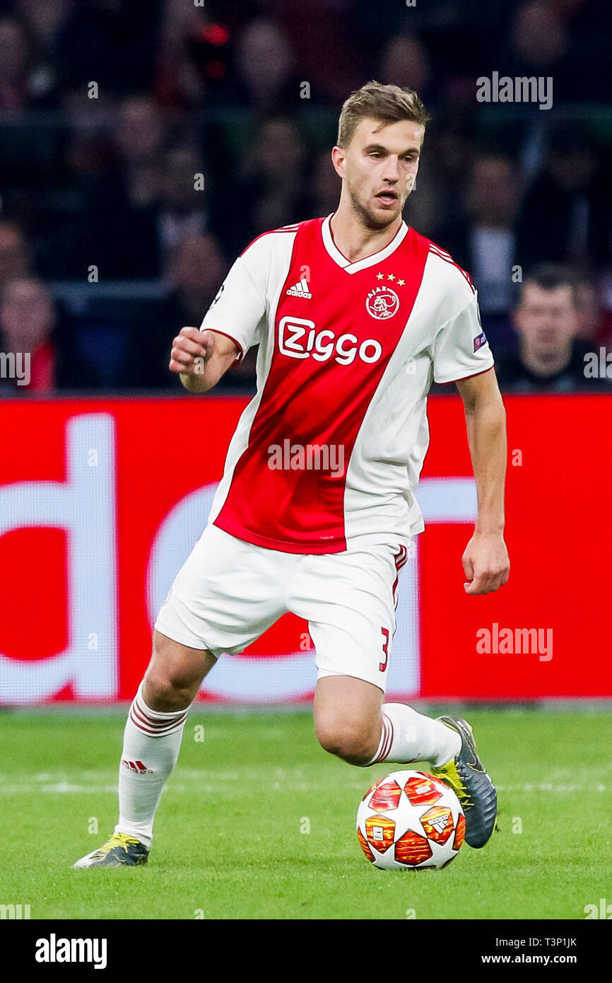 AMSTERDAM, Football,10-04-2019, Stadium Johan Cruyff Arena. Champions ...