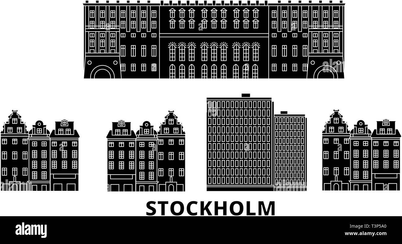 Gamla stan aerial Stock Vector Images - Alamy