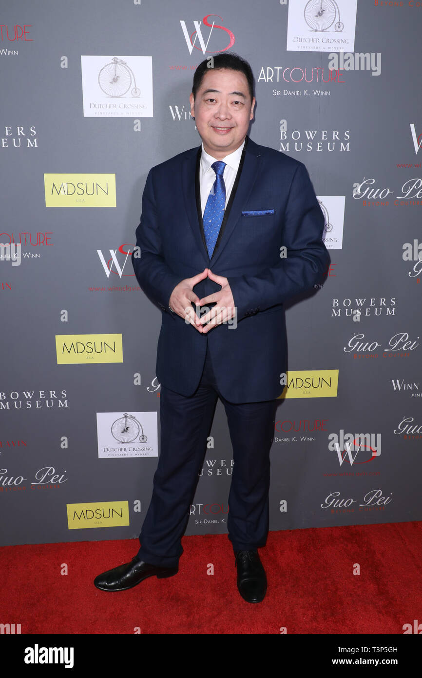 Celebrities attend art exhibition opening hi-res stock photography and ...