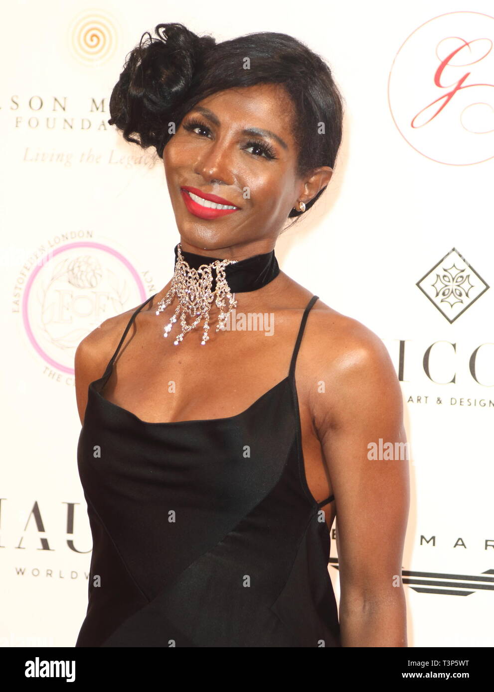London.UK. Sinitta at the The Global Gift Nelson Mandela Centenary at ...