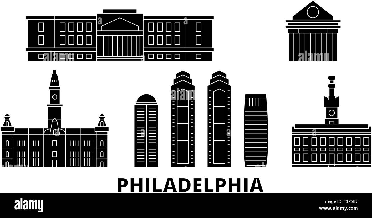 Philly city hall building Stock Vector Images - Alamy