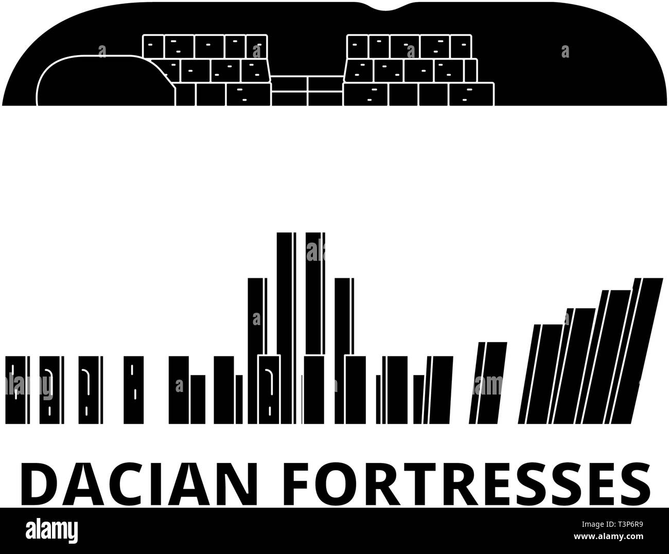 Dacian and roman temple Stock Vector Images - Alamy