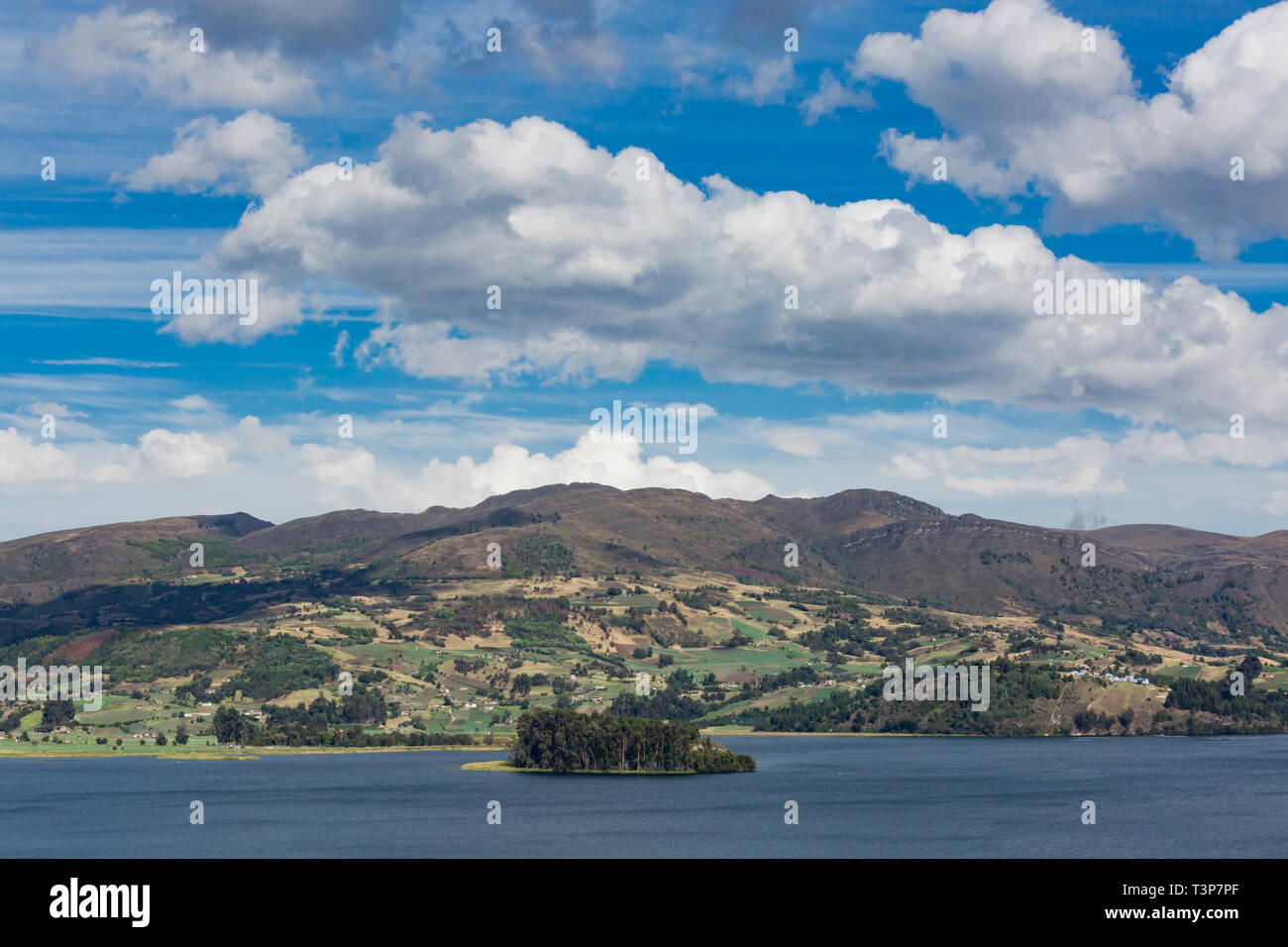Laguna de Tota Lake Boyaca in Colombia South America Stock Photo - Alamy