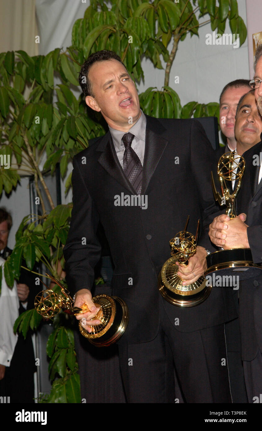 LOS ANGELES, CA. September 22, 2002: TOM HANKS at the 2002 Emmy Awards ...