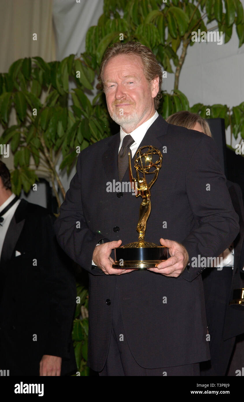 LOS ANGELES, CA. September 22, 2002: RIDLEY SCOTT at the 2002 Emmy ...