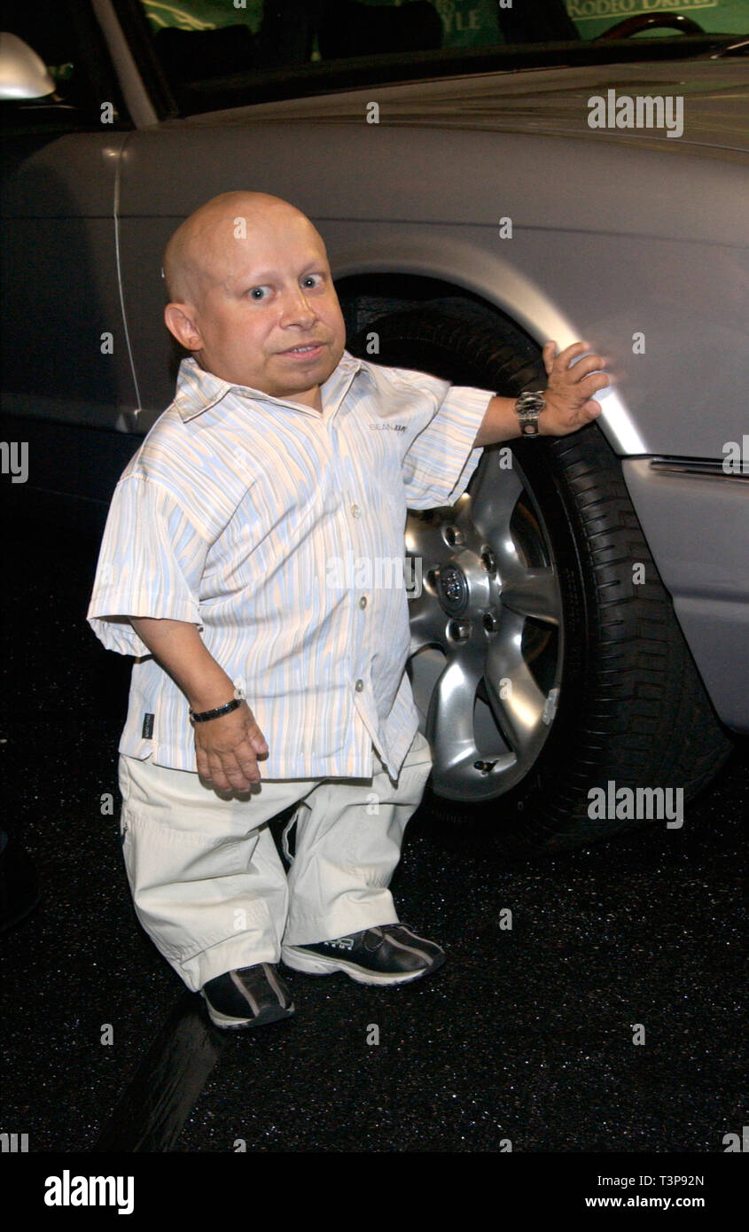 LOS ANGELES, CA. September 23, 2002: Actor VERNE TROYER at the Jaguar ...