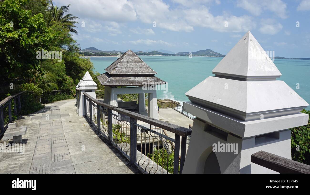 lad koh viewpoint on koh samui in thailand Stock Photo - Alamy